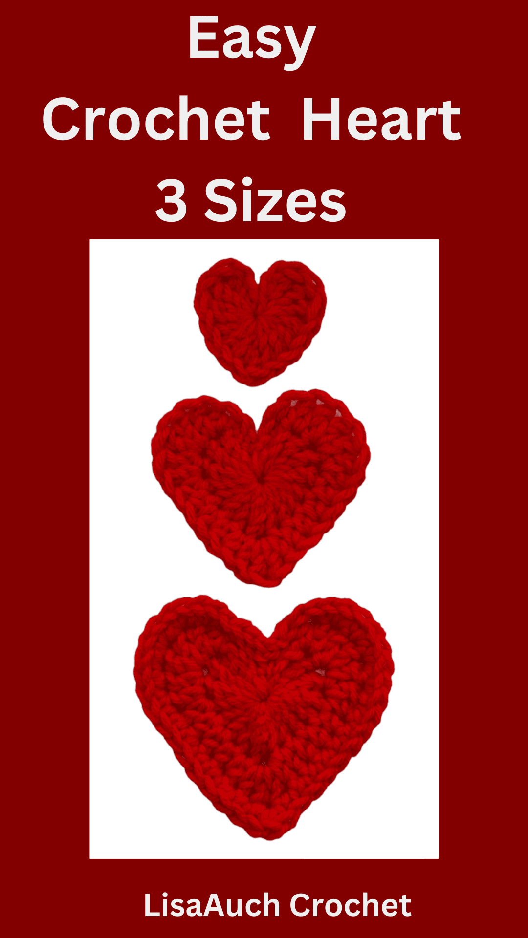 Crochet Heart with Arms and Legs (NO SEW Crochet Toy Pattern )