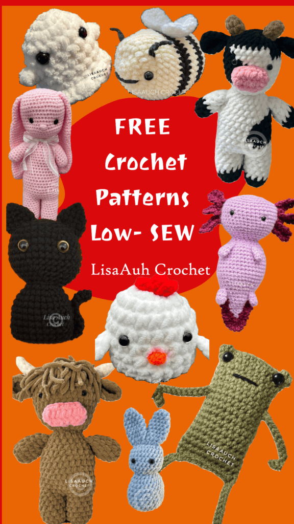 FREE No Sew Crochet Toy Patterns – Bestsellers for MARKET Prep