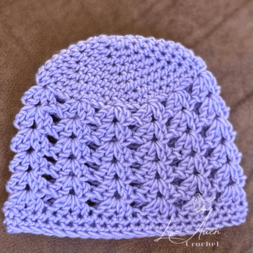 Beautiful Sweet Shell Baby Hat Crochet Pattern